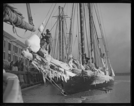 Maritime: Ice-Covered Fishing Boats | Leslie Jones: The Camera Man
