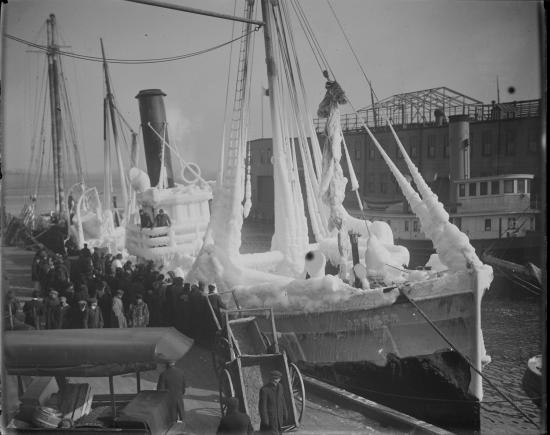 Maritime: Ice-Covered Fishing Boats | Leslie Jones: The Camera Man