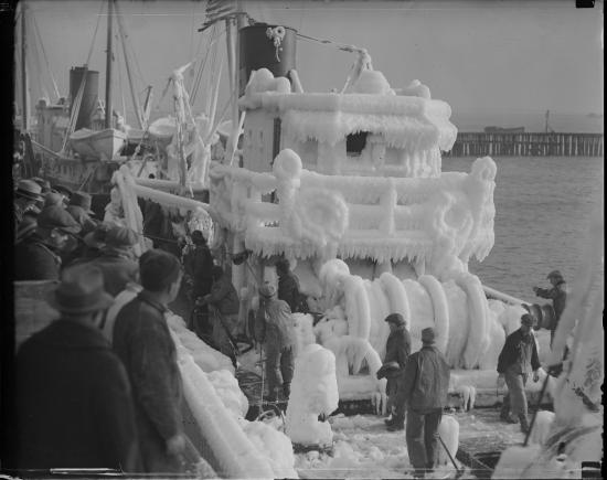 Maritime: Ice-Covered Fishing Boats | Leslie Jones: The Camera Man